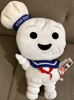 NWT Ghostbusters Stay Puft Chibi 19” Marshmallow Man Plush | eBay