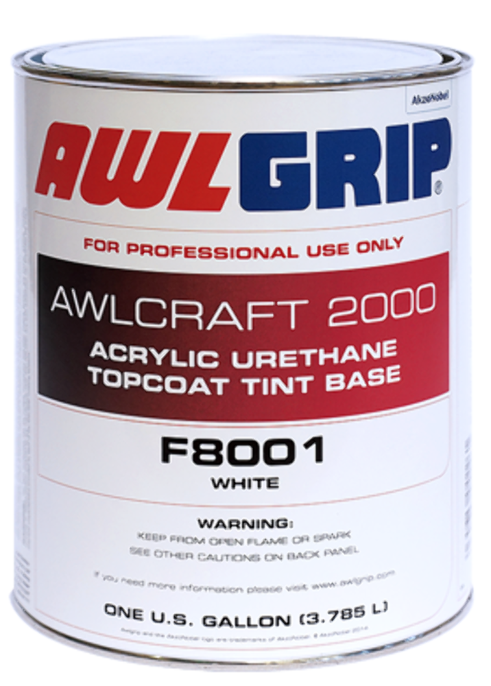 Awlgrip 5504079 Awlcraft 2000 Base WHITE Color F8001/1GLUS to Tint ...