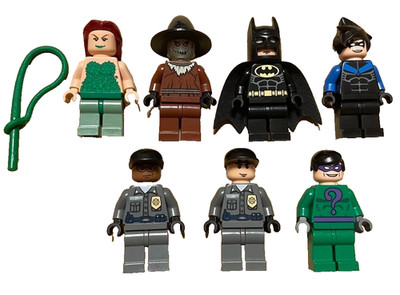 LEGO Batman 7785 Arkham Asylum Nightwing Poison Ivy Scarecrow Guards ...
