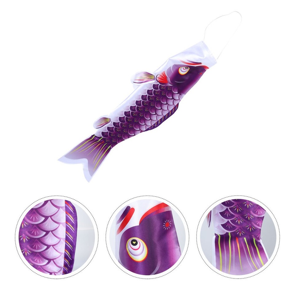 Windsocks Outdoor Japanese Carp Streamers Flag Decorative Fish Flags ...