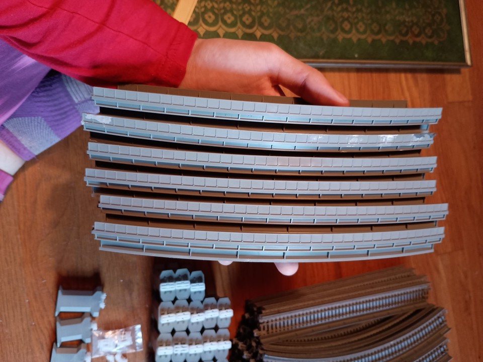 kato n scale Viaduct Track Lot With Risers 40+ Parts | eBay
