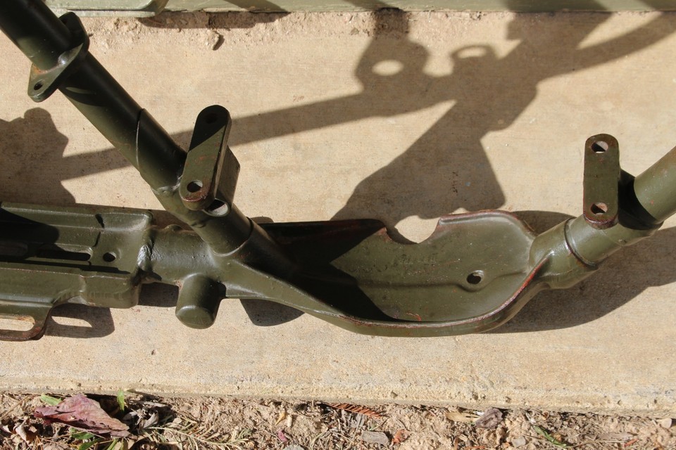 Harley Flathead 45 WL WLA WLC Solo WR Frame WW2 Green Paint 1940's | eBay