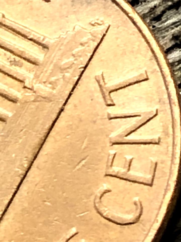 1964 D LINCOLN PENNY RIM ERROR LETTERS ON RIM | eBay