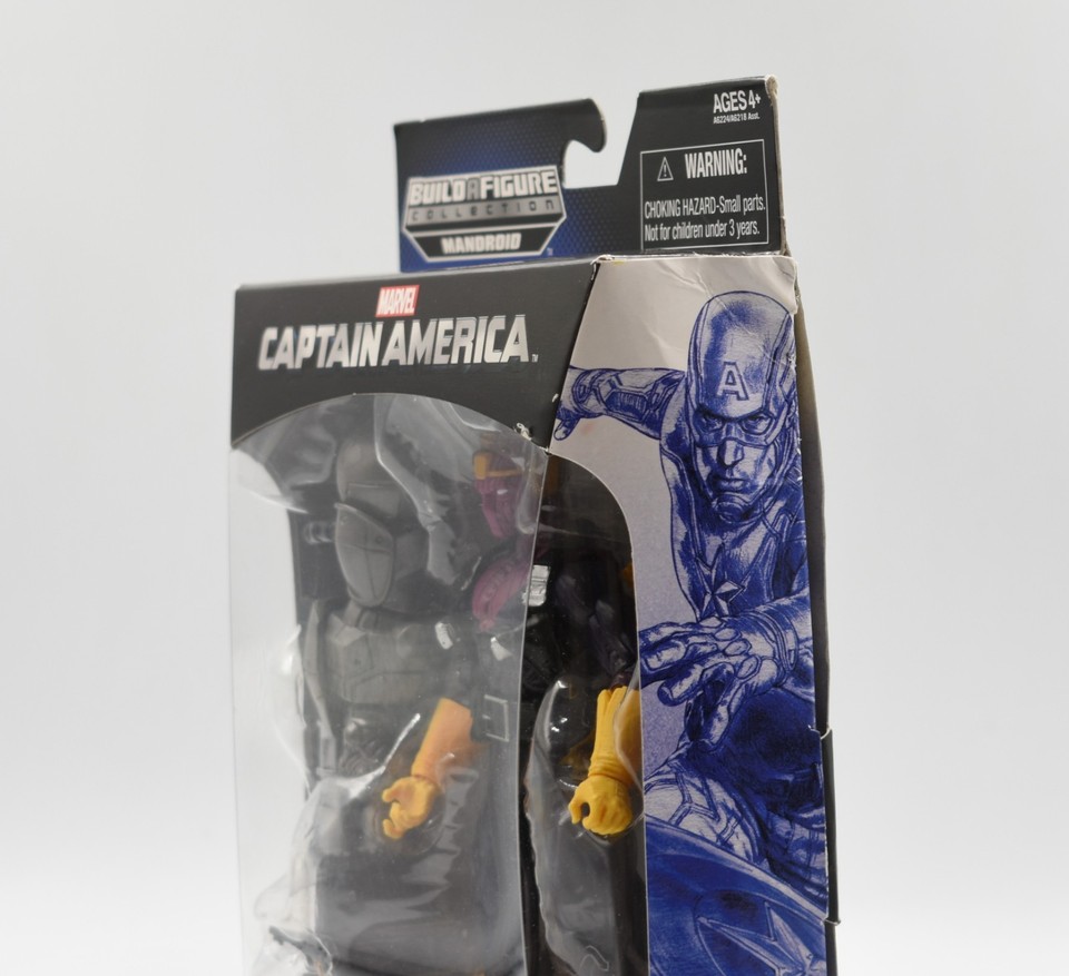 Marvel Legends Mandroid BAF Captain America Series - Baron Zemo Action ...