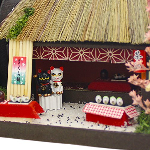 Billy handmade doll house kit Thatched House Kit teahouse 8441 NEW from ...