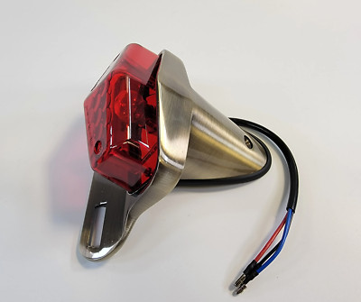 Norton Lucas Replica Taillight Tail Light Antiqued Aluminum Cafe ...