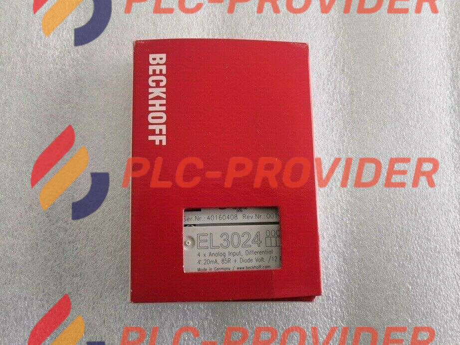 New BECKHOFF EL3024 Analog Input Diffential/4-20mA/85OU+diode volt ...