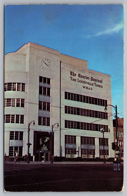 The Courier Journal Louisville Times Plant Building Louisville Kentucky ...