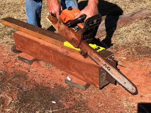 Timber Tuff Portable Chainsaw Mill Beam Cutter TMW-57 Vertical Slabbing ...