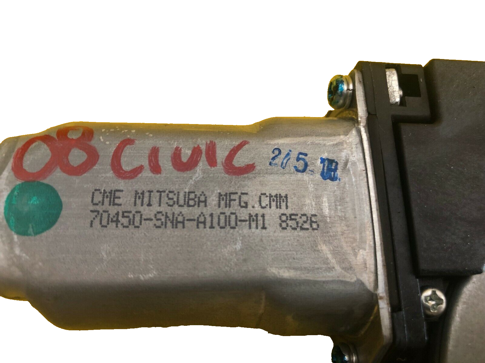 2006-2011 Honda Civic 4DR SDN Power Sunroof Moonroof Motor 70450-SNA ...