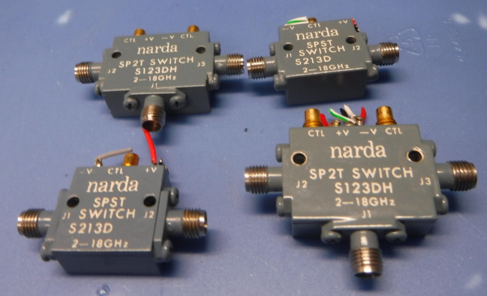 NARDA S123D SMA SWITCH LOT OF 4 FREE SHIPPING | eBay