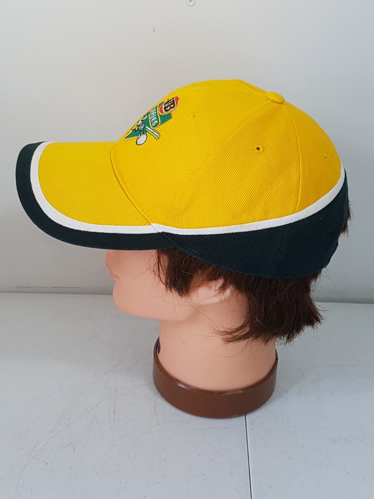 VB Series Australia Green & Gold Victoria Bitter Cricket Official Cap ...