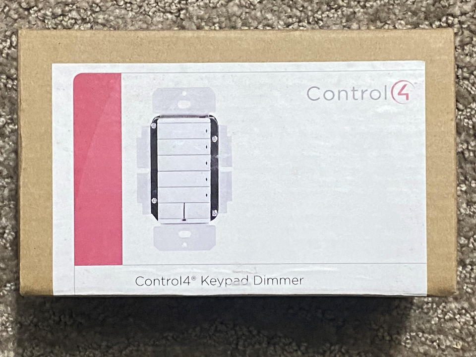 Control4 Keypad Dimmer 120V White C4-KD120-WH - FREE SHIPPING | eBay