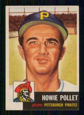 1953 TOPPS # 83 HOWIE POLLET 18509 | eBay