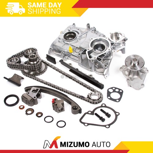 Timing Chain Kit Water Oil Pump Fit 91-99 2.4L Nissan 240SX DOHC KA24DE ...