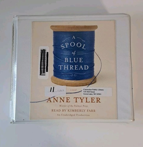 2015 A Spool Of Blue Thread By Anne Tyler Complete 11 CD Audiobook ...
