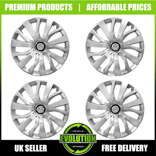 15" WHEEL TRIMS COVERS HUB CAPS RIMS TO FIT VW GOLF / POLO 2003-2025 ...