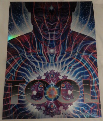Tool Poster 2020 Sydney Australia Alex Grey Tour 427/500 Qudos bank ...