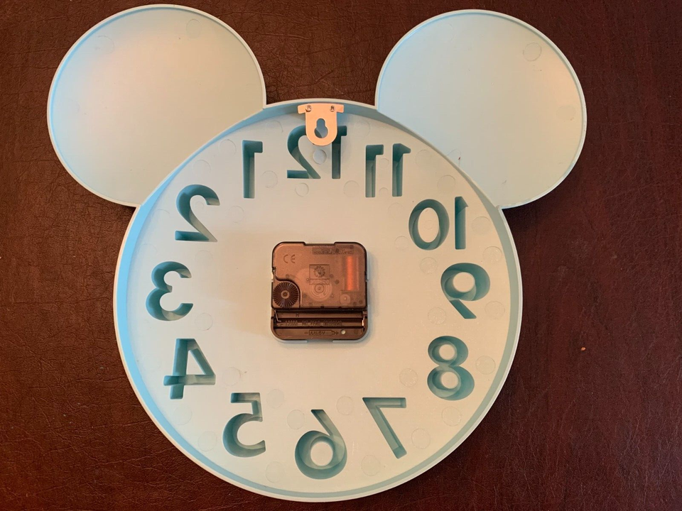 MEIDI CLOCK Modern Design Mickey Mouse Big Digit 3D Wall Clock Home ...