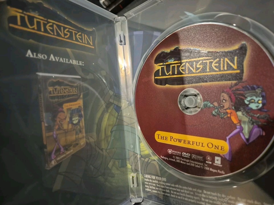 TUTENSTEIN THE POWERFUL ONE DVD CARTOON EGYPTIAN MUMMY ANIMATION CULT ...