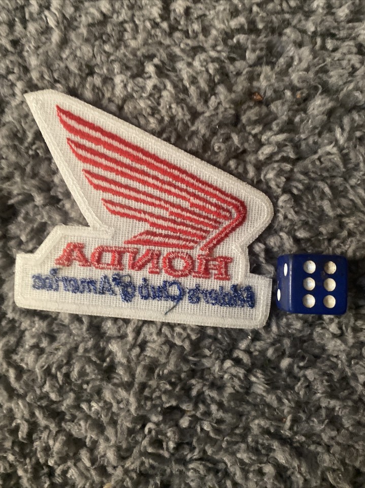 Honda Riders Club of America Wing Logo Embroidered Patch | eBay