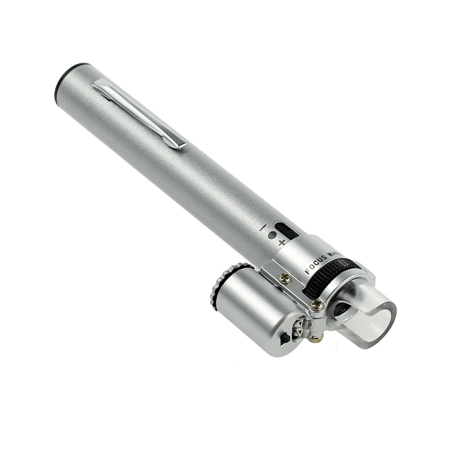 Handheld Microscope 100X Mini Pocket Portable Pen Type Microscope LED ...