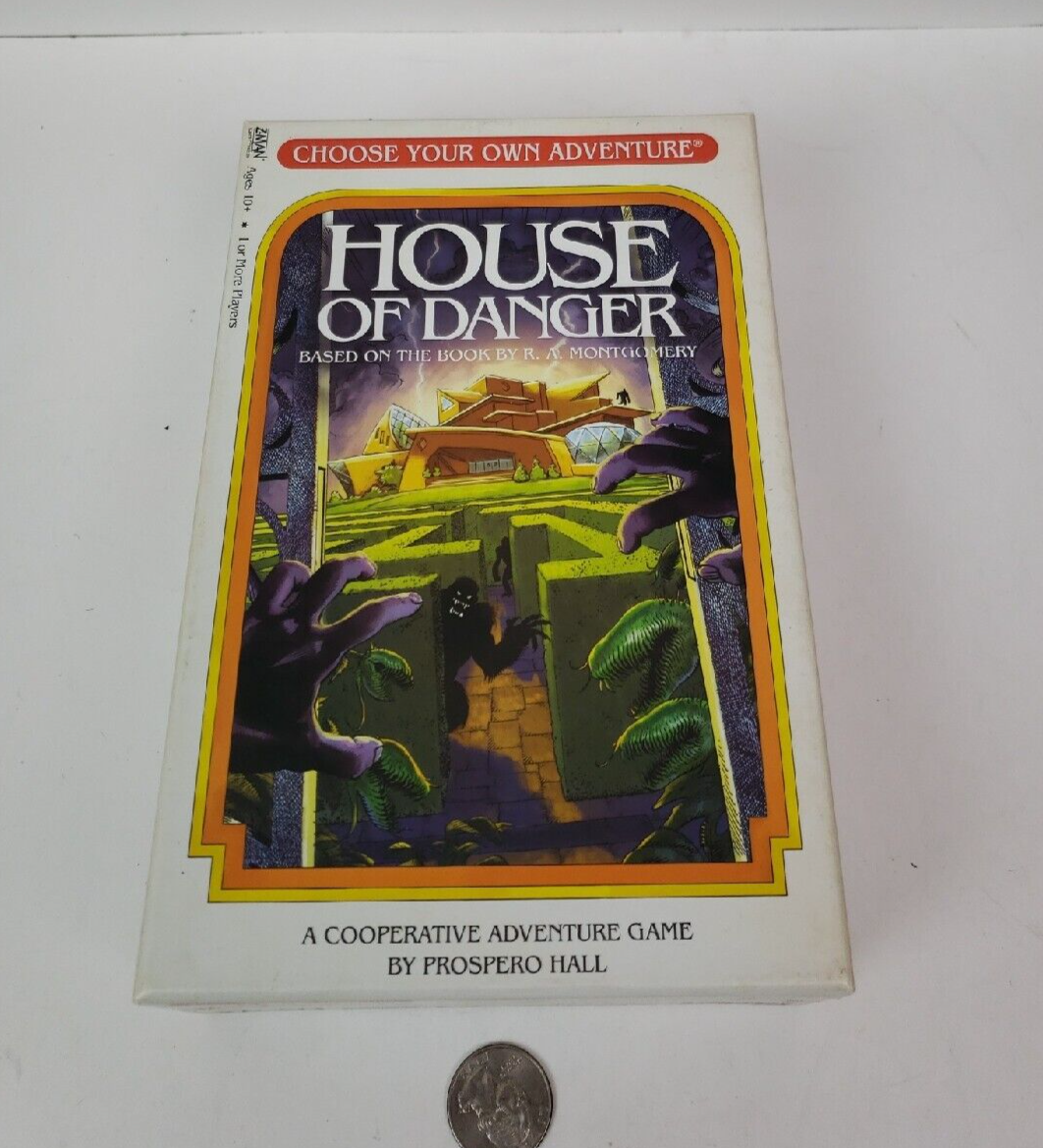 Choose Your Own Adventure House of Danger Card/Board Game 1 or more ...