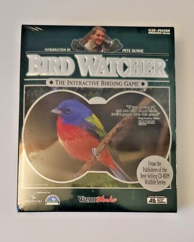 Vintage 1999 Bird Watcher The Interactive Birding Game PC CD Sealed ...