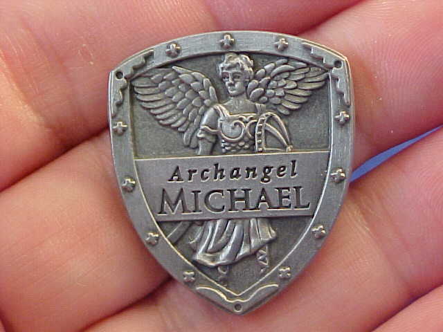ARCHANGEL ST Michael Pocket Token Protection Saint Shield Carded | eBay