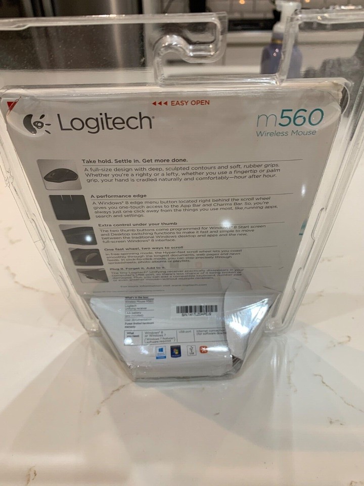 Brand new, still in package Logitech M325 Wireless Mouse - Light Silver ...