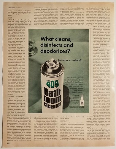 Vintage FORMULA 409 Bathroom Cleaner 1971 Large Magazine Ad w/Ogilvie ...