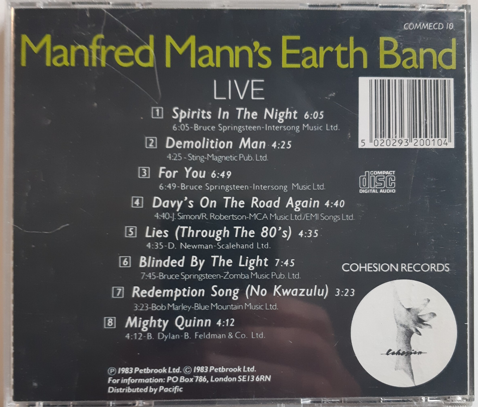 📀 CD MANFRED MANN`S EARTH BAND - BUDAPEST LIVE | eBay