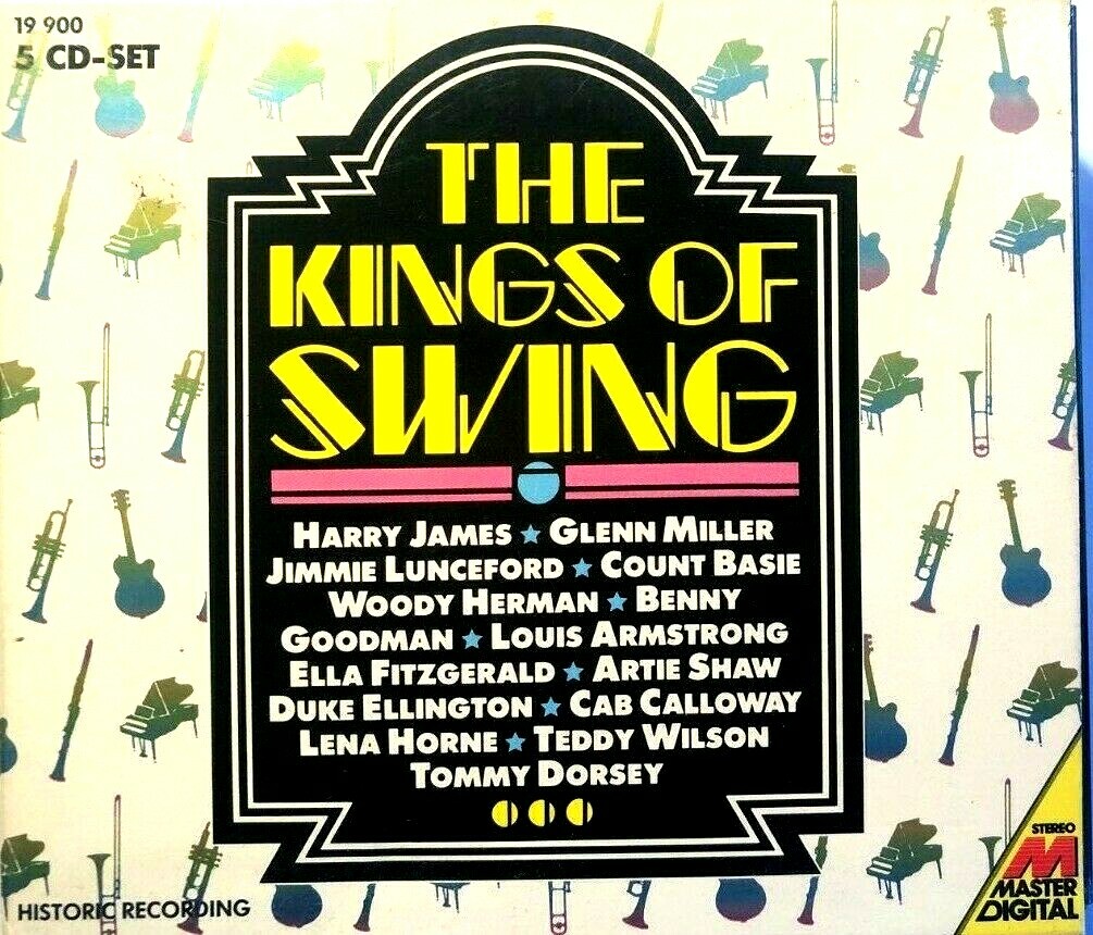 Kings of Swing [Laserlight Box] by Various Artists (CD, 5 Discs ...