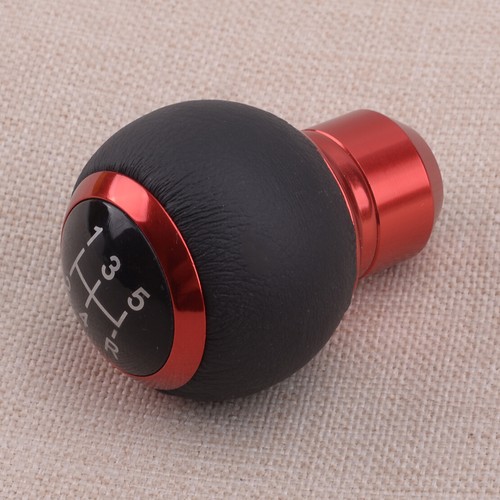 Universal Aluminum 5 Speed Manual Car Gear Stick Shift Knob Lever ...