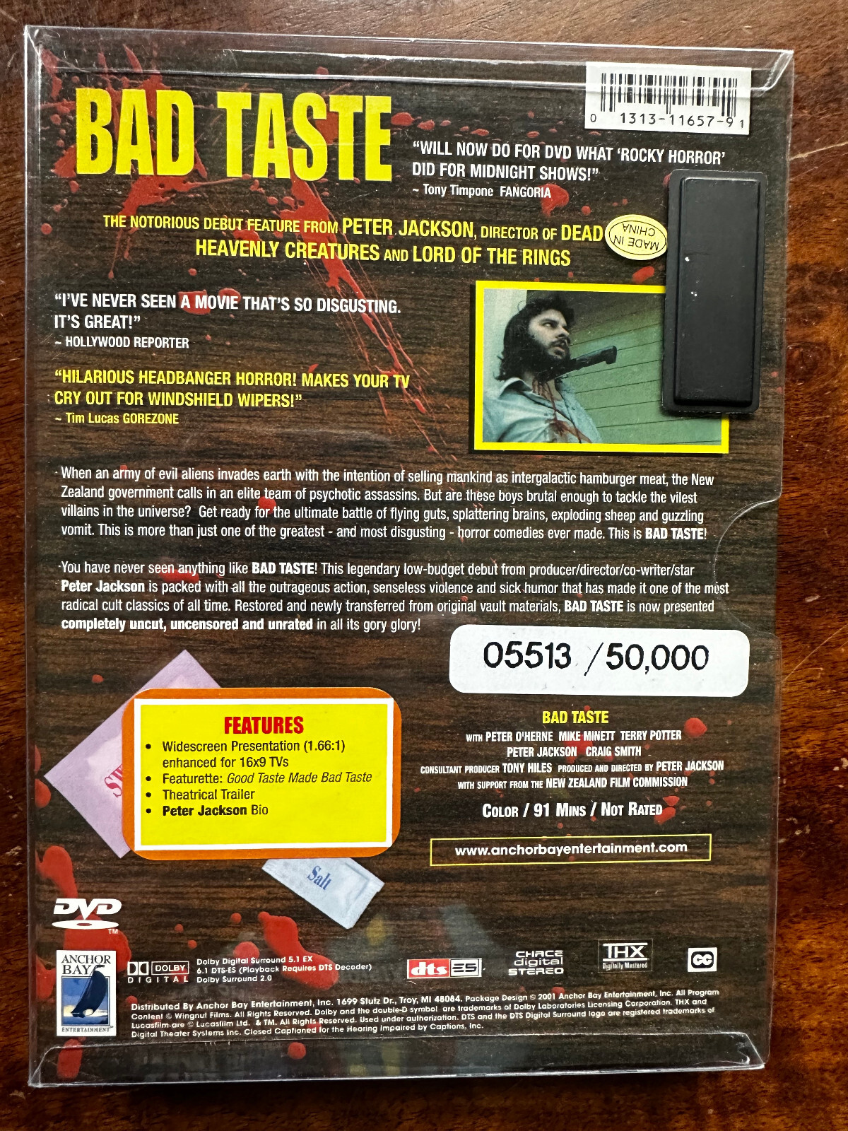 Bad Taste (DVD, 2001, 2-Disc Set, Limited Edition) for sale online | eBay