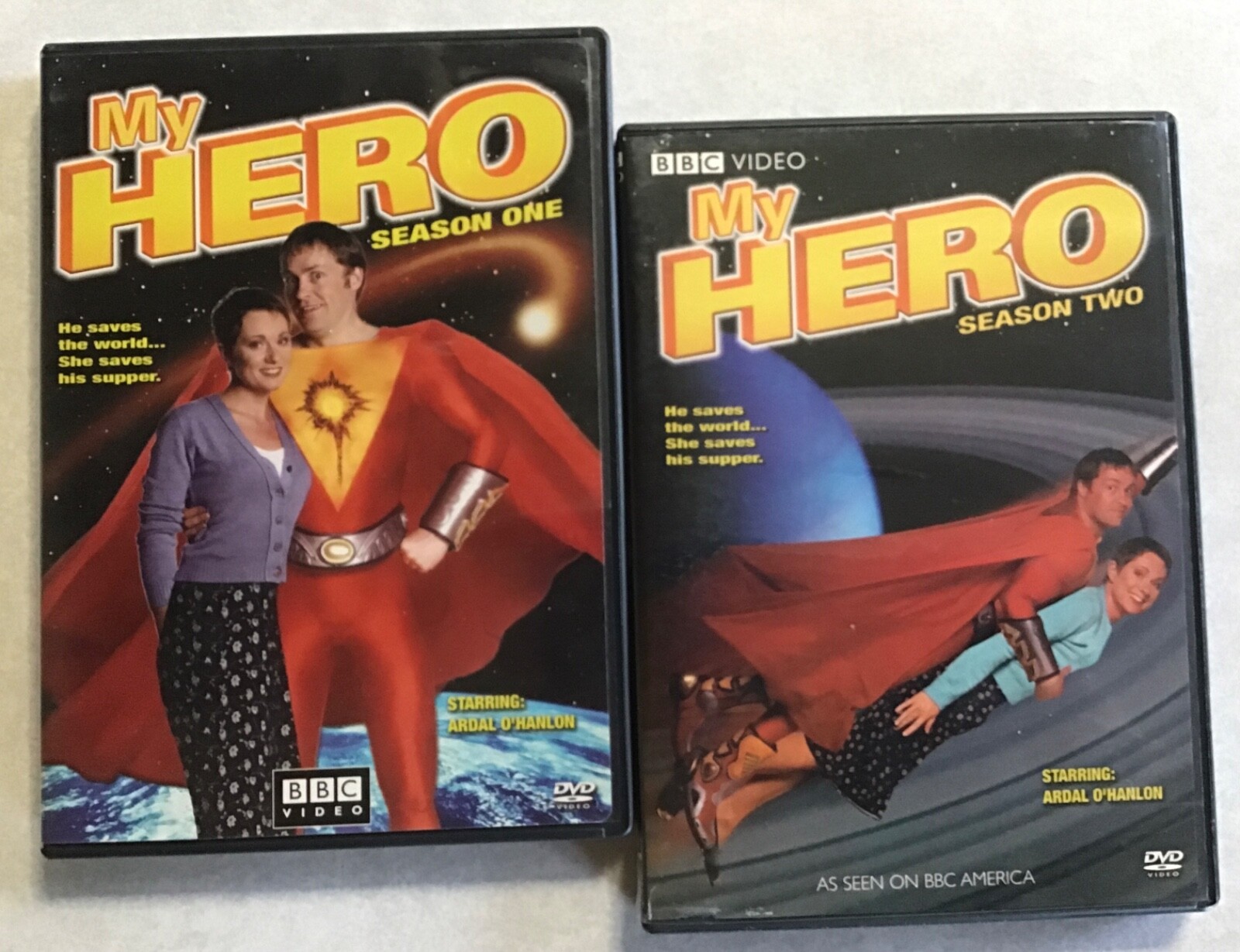 My Hero TV Series Complete Season 1 & 2 DVD BBC Video Ardal O'Hanlon | eBay