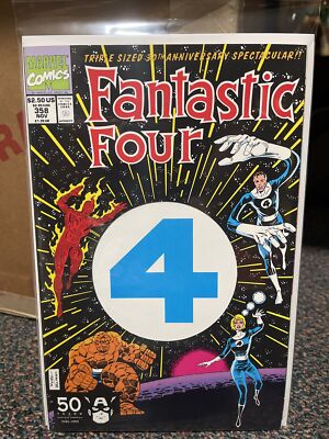 Fantastic Four #358 (1991) 1st App Of Paibok The Power Skrull VF/NM ...