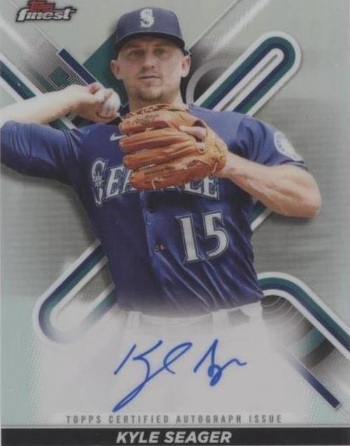 2022 Topps Finest - Finest Autographs Kyle Seager #FA-KS (AU) for sale online | eBay