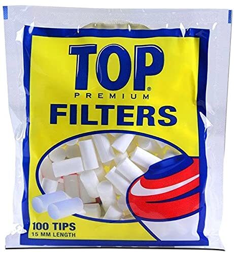 Top King Size 15mm Filter Tips 100 Filters per Bag 30 Count - 3000 ...