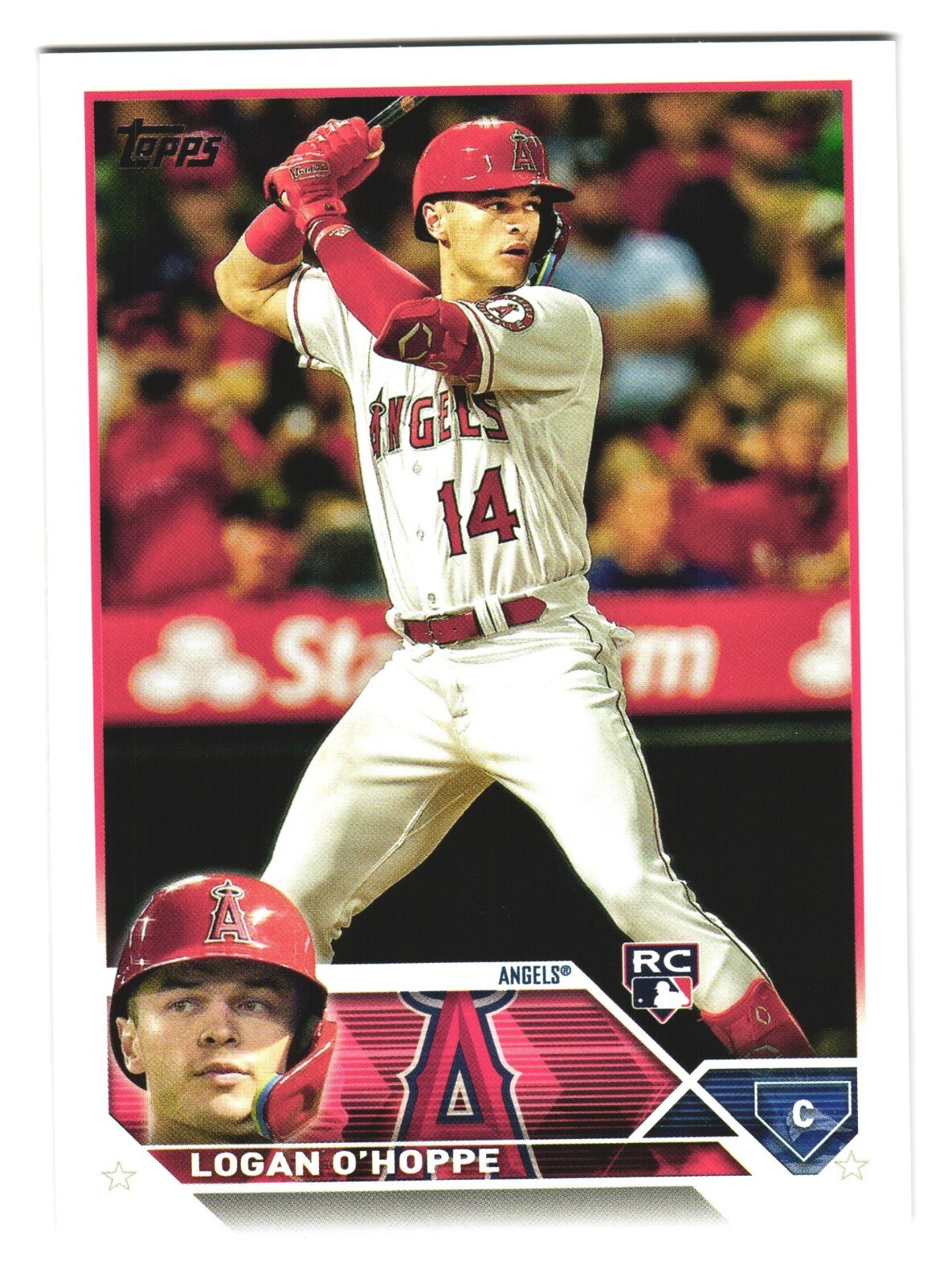 2023 Topps #363 Logan O'Hoppe RC Rookie Card Los Angeles Angels QTY | eBay