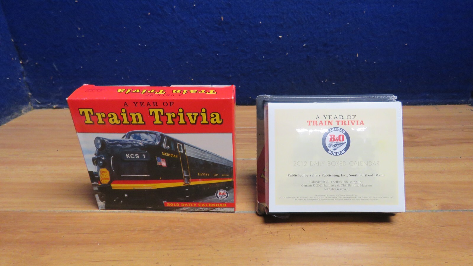 A Year of Train Trivia 2012 Box/Daily (calendar) 621858 | eBay