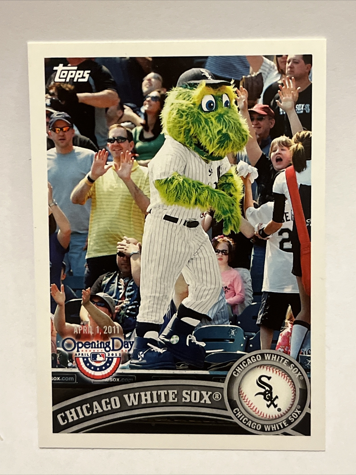 2011 Topps Opening Day Mascots Chicago White Sox #M-5 | eBay