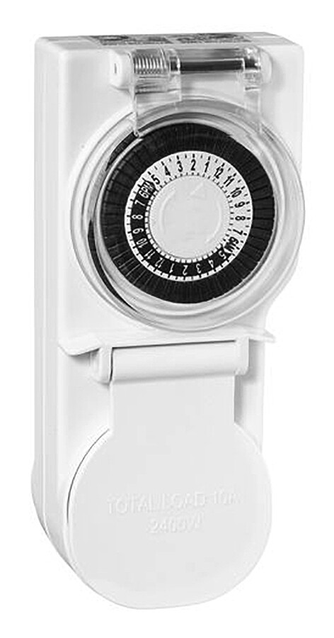 HPM Outdoor Timer 24 Hour 10Ah Heavy Duty Weatherproof D8180DDP ...