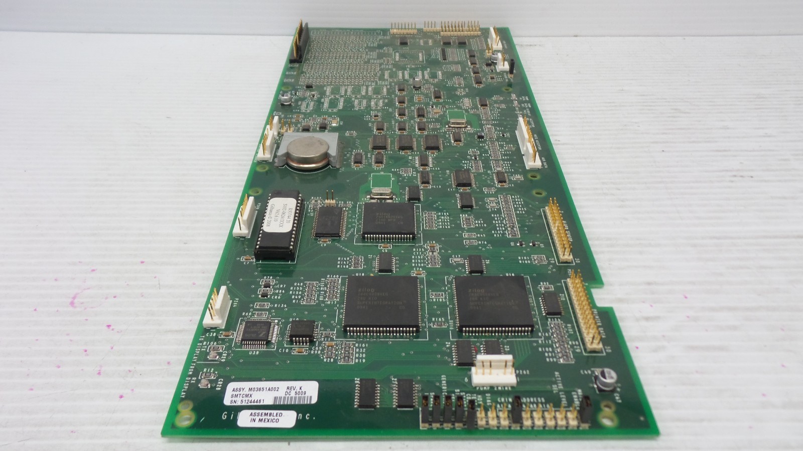 Used Gilbarco M03651A002 Rev K Gas Pump Crind Logic Board Monochrome | eBay
