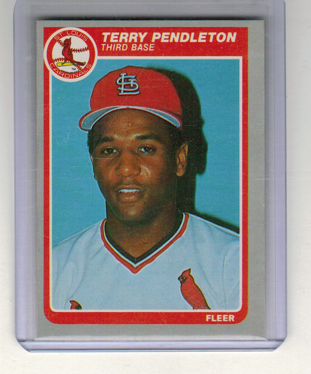 Terry Pendleton 1985 Fleer #236 Rookie Card RC | eBay