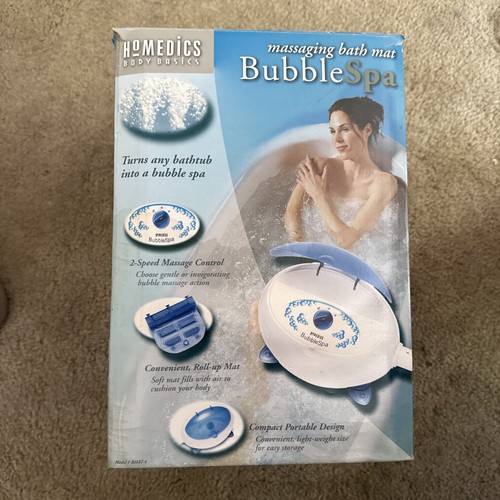 HOMEDICS Bubble Spa Massage Bubble Mat w/ Heat Bath Tub Massager ...