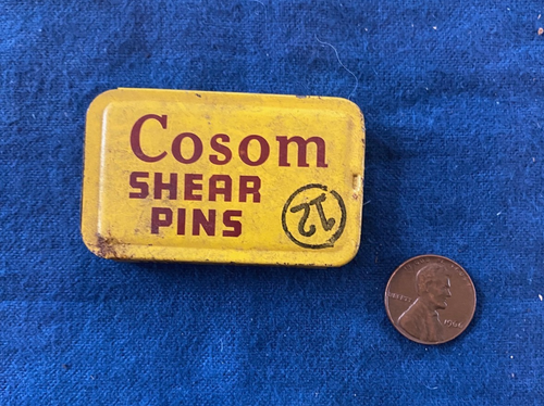 Cosom Shear Pins #12, Vintage tin,NIB | eBay