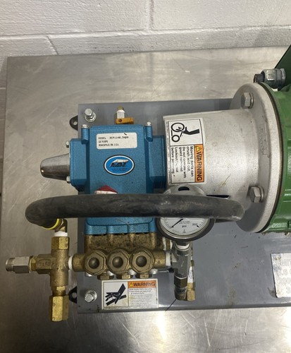 Cat Pumps Triplex Water Pump 3CP1140 W/ Weg Motor Model R00518EG3EL184T ...