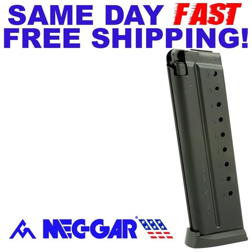 Mec-Gar 1911 Govt./Commander Magazine 10 Rd 9mm Mag. SAME DAY FAST FREE ...