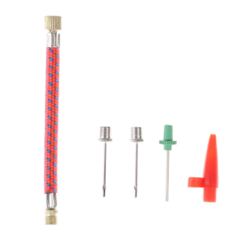 1Set Inflating Needle Kits Sports Ball Basketball Bike Tire Tube Air ...